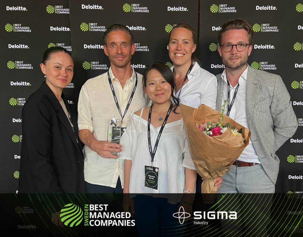 Sigma Industry utses till ett av Sweden’s Best Managed…